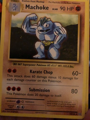 1st Edition Shadowless Pokemon Machoke 34/102 | eBay