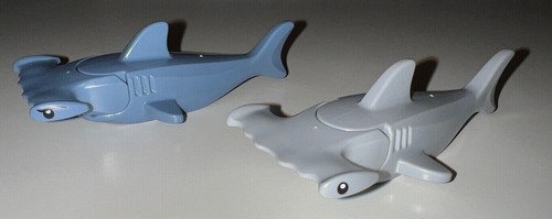 NEW LEGO Hammerhead Shark Sea Animal Choose Your Variation Hammer Head ...