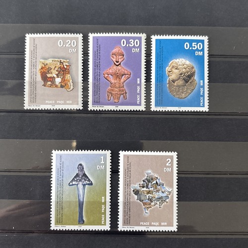 Kosovo 2000 Jahrgang postfrisch MiNr. 1-5 Freimarken Frieden im Kosovo ...
