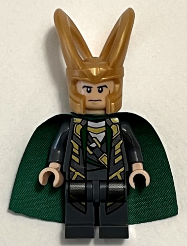 LEGO Marvel Avengers Minifigure sh033 LOKI from set 6869 Quinjet Aerial ...