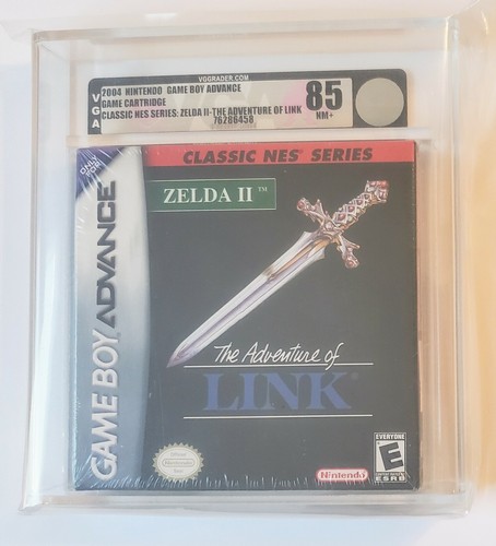 VGA Zelda II GBA 85+ The Adventure of Link Game Boy Advance NEW Classic ...