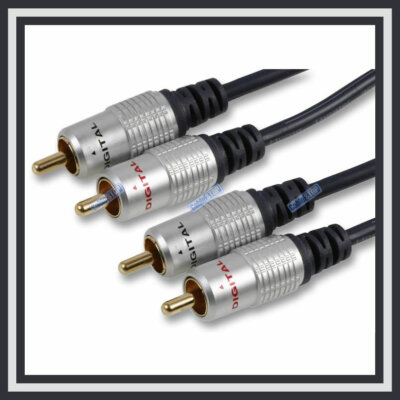 RCA to RCA Audio Cables for sale | eBay UK