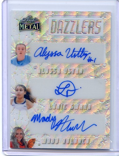 2024 Leaf Metal Women of Sport ALYSSA USTBY LYRIC SWANN MADY AULBACH ...