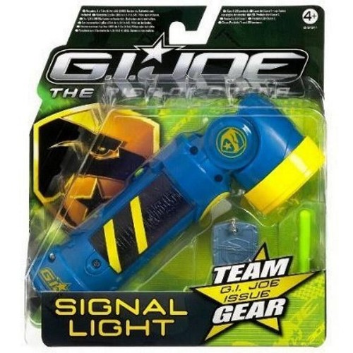 GI JOE ROTATING SIGNAL FLASH LIGHT THE RISE OF COBRA Flashlight NEW ...