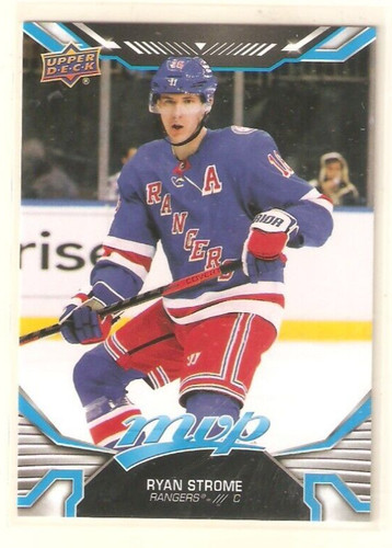 RYAN STROME 2022-23 UD MVP BASE CARD #191 RANGERS | eBay