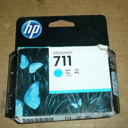 New Genuine HP 711 DesignJet Ink Cyan Ink Cartridge CZ130A 2019 | eBay