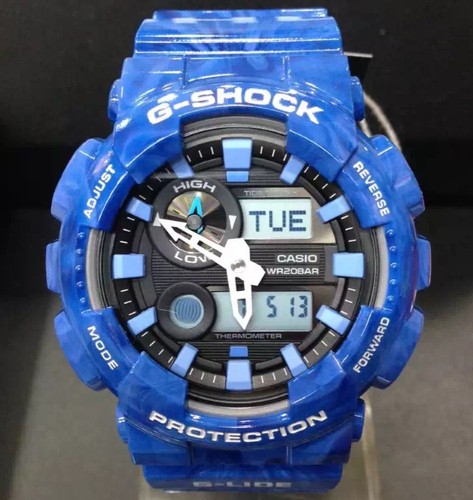 Casio G-Shock G-LIDE Tide Graph Moon Data Men's Watch GAX-100MA-2A | eBay