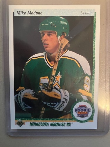 1990 UD Mike Modano Rookie Team RC UNGRADED MINT CARD | eBay