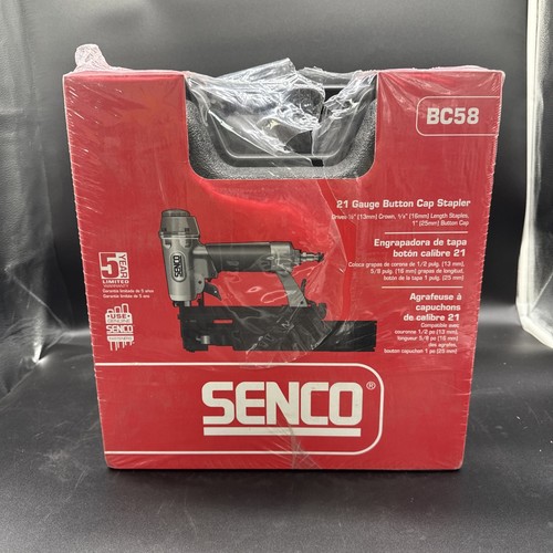 Senco Bc58 Button Cap Stapler, 1/2 In. Crown, 21 Ga. - NP | eBay
