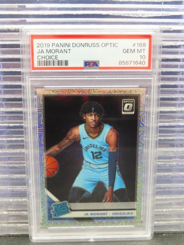 Ja Morant 2019 Optic #168 Choice PSA 10 Price Guide - Sports Card Investor