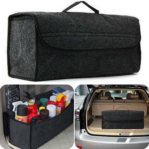 Car Boot Tidy Bag Storage Bag Collapsible Trunk Organiser Travel Holder ...