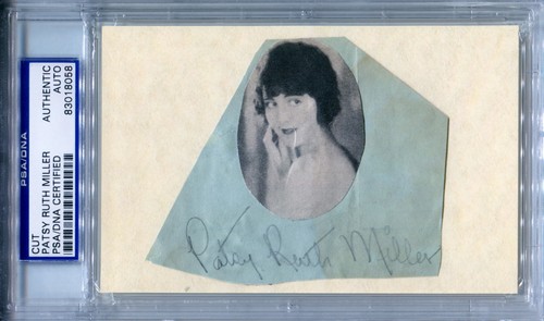 PATSY RUTH MILLER Vintage Signed Cut w/Photo THE HUNCHBACK OF NOTRE ...