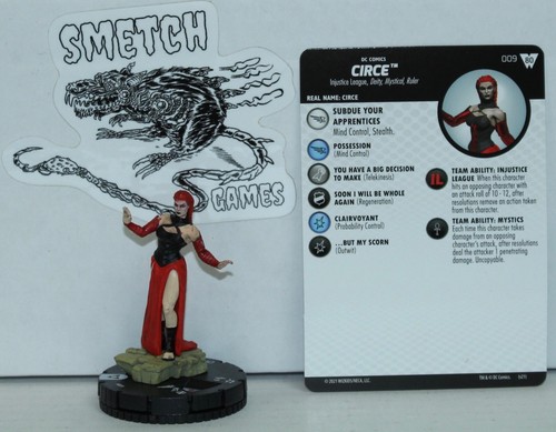 WW80 009 Circe Figure - DC Heroclix - Wonder Woman 80th Ann 2021 | eBay