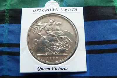 1887 Victoria Silver Crown in Victoria Crown Coins for sale | eBay