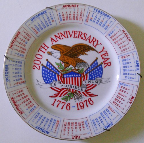 Vintage USA Bicentennial 200th Anniversary Year 1776-1976 Calendar ...