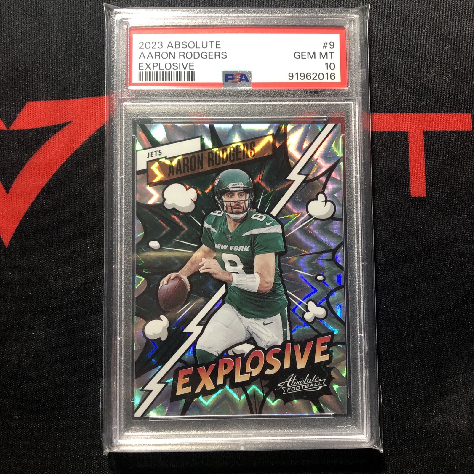 Aaron Rodgers 2023 Absolute #9 Explosive Price Guide - Sports Card Investor