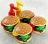 LEGO - 6 pcs Lot Hamburger French Fries Drink w/ Ketchup BBQ Food ...