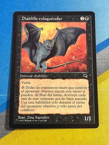 Magic the Gathering MTG Tempest MADDENING IMP Portuguese | eBay