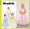New Childs Dress Sewing Pattern U-Pick Size 3-8 Simplicity 4337 OOP | eBay