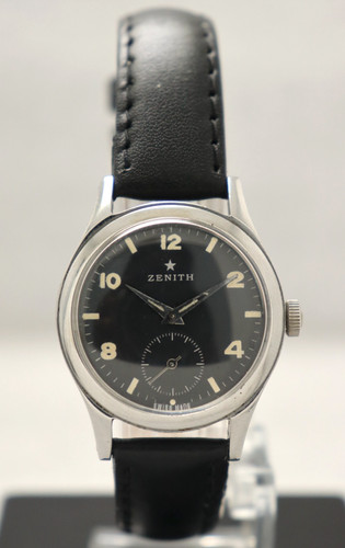 Used Zenith Sub Second Dial Black Color Dial Cal. 106 Swiss Made Men's ...