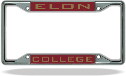 Elon College License Plate Frame | eBay