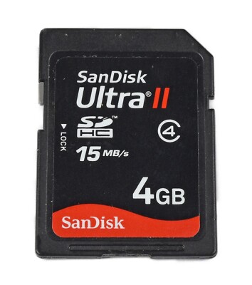 SanDisk SDHC Memory Cards for sale | eBay