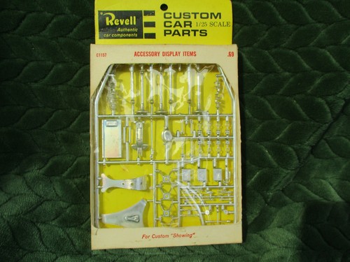 Vintage Revell Custom Car Parts Packet: Accessory Display Items-C-1157 ...