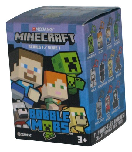 Minecraft Bobble Mobs Jinx Mini Blind Figur Schlüsselanhänger - (1 ...