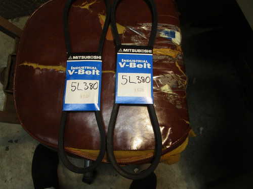 (2) NOS 5L380 V-Belts 5/8" Wide X 38" Long BLOW OUT PRICE | eBay