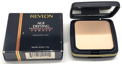 NEW REVLON AGE DEFYING PRESSED LOOSE POWDER -TRANSLUCENT LIGHT | eBay