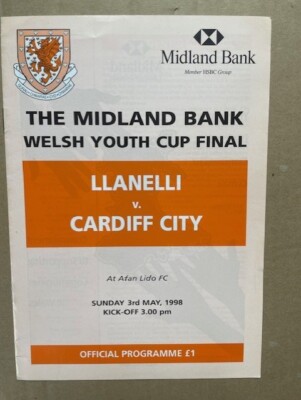 Cardiff City Welsh Cups Home Teams C-E Football Programmes for sale | eBay