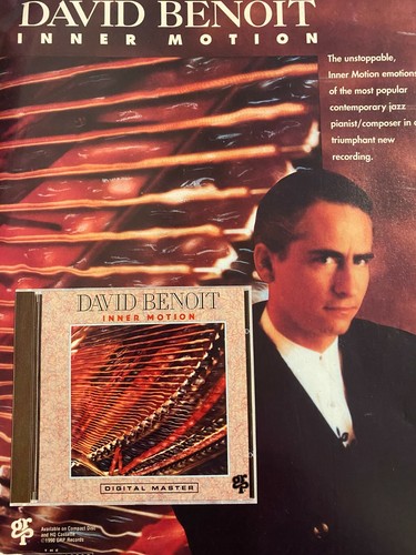 David Benoit, Inner Motion, Full Page Vintage Promotional Ad | eBay