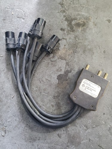 100 AMP BATES TO 6 FEMALE EDISON ADAPTER | eBay