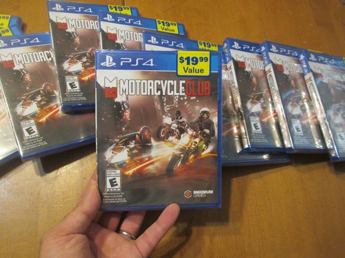 Motorcycle Club PS4 PLAYSTATION 4 SONY BRAND NEW FACTORY SEALED ...