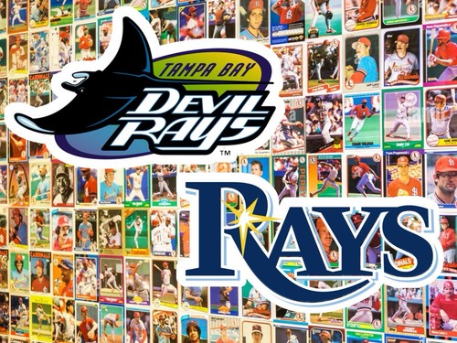 Lot Of 50 Mixed Tampa Bay Devil Rays baseball cards! Current, Rookies ...