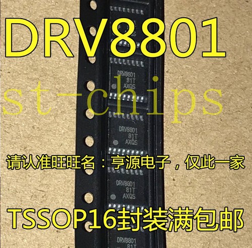 10 PCS DRV8801PWPR TSSOP-16 DRV8801 FULL-BRIDGE MOTOR DRIVERS #K1995 | eBay