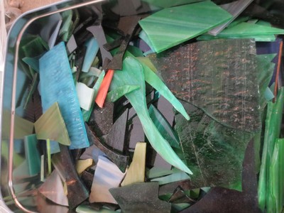 Stained Glass Scraps for sale | eBay