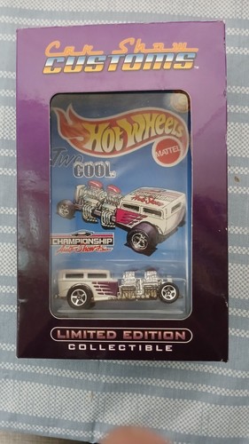 Hot Wheels Way 2 Fast Two Cool Championship Auto Show 1998 White 1:64 ...