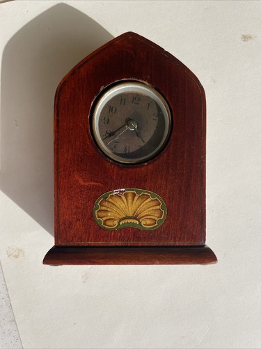 Antique American Lux Clock Company Wooden Clock Shell Decor 6’ | eBay