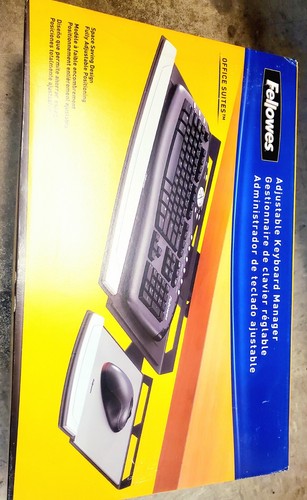 Fellowes Office Suites Underdesk Keyboard Drawer Black CRC 9140303 | eBay