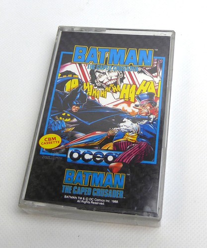 Commodore 64 C64 Spiel -- BATMAN CAPED CRUSADER (Ocean) -- Tape ...