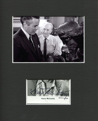 Kevin McCarthy The Twilight Zone Long Live Walter Signed Autograph ...