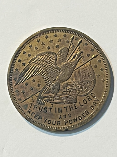 Medallion-Token Eagle Memory of Army Life Mexican Border | eBay