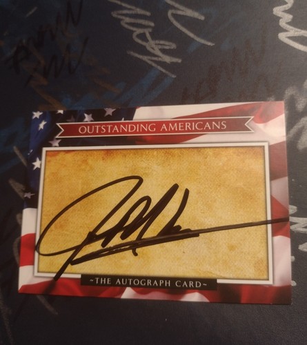 Joe Manchin West Virginia Senator Autographed Outstanding Americans ...