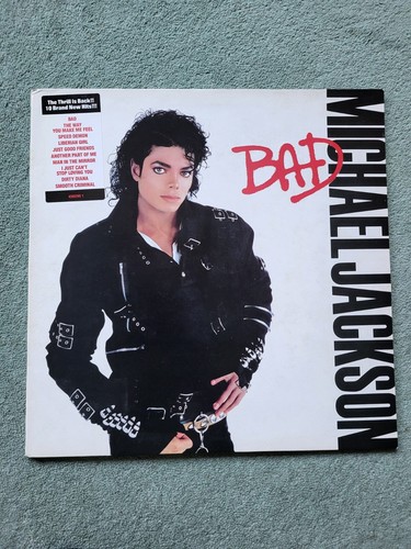 Michael Jackson Bad Vinyl LP Record Album Gatefold | eBay
