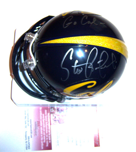 STEVE BARTKOWSKI CALIFORNIA BEARS,ATLANTA FALCONS JSA/COA SIGNED MINI ...