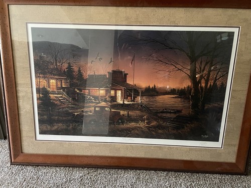 Terry Redlin signed and numbered print framed (#5693 of 9500) | eBay