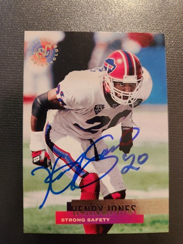 Henry Jones Buffalo Bills 1995 Stadium Club #17 Autographed Card | eBay