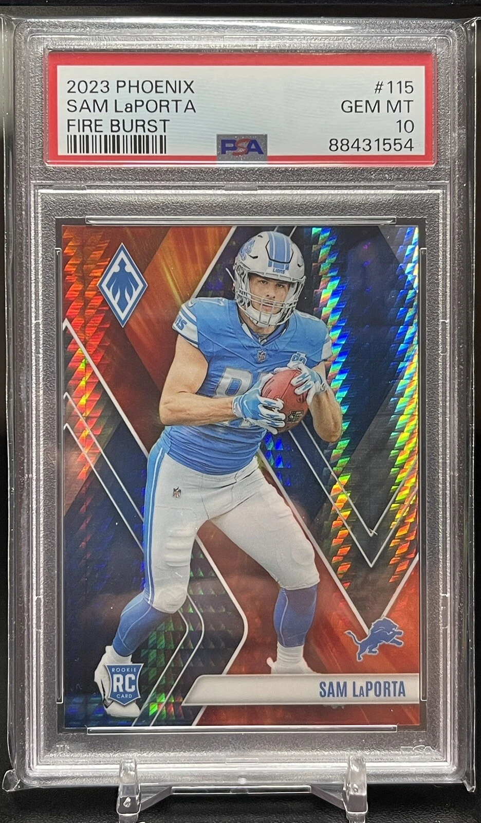 Sam LaPorta 2023 Phoenix #115 Fire Burst /340 Price Guide - Sports Card Investor