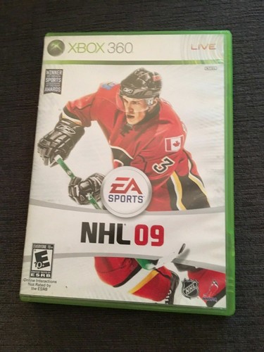 EA SPORTS NHL 09 - XBOX 360 - COMPLETE W/MANUAL - FREE S/H (G) | eBay